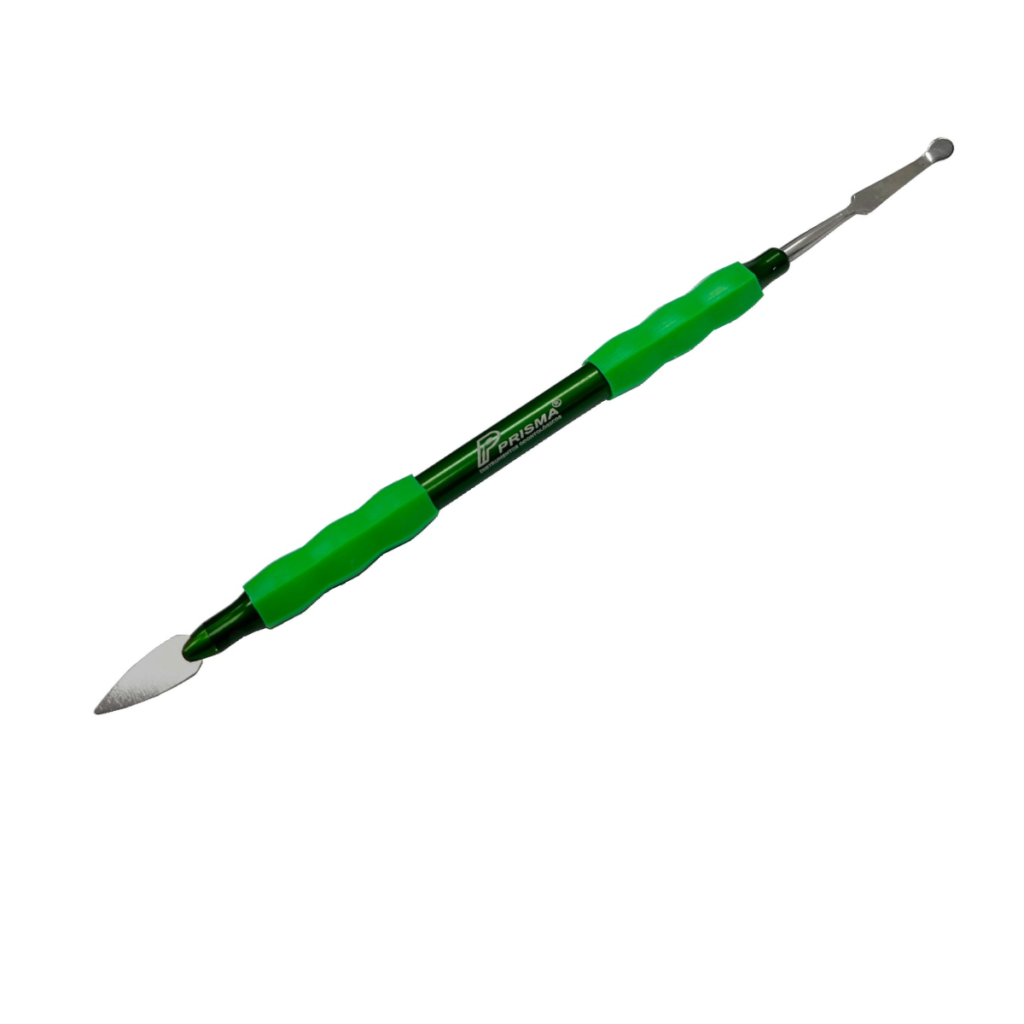 Espatula cerâmica Almore 0,15mm Nº 3 Verde - Prisma - A Dental