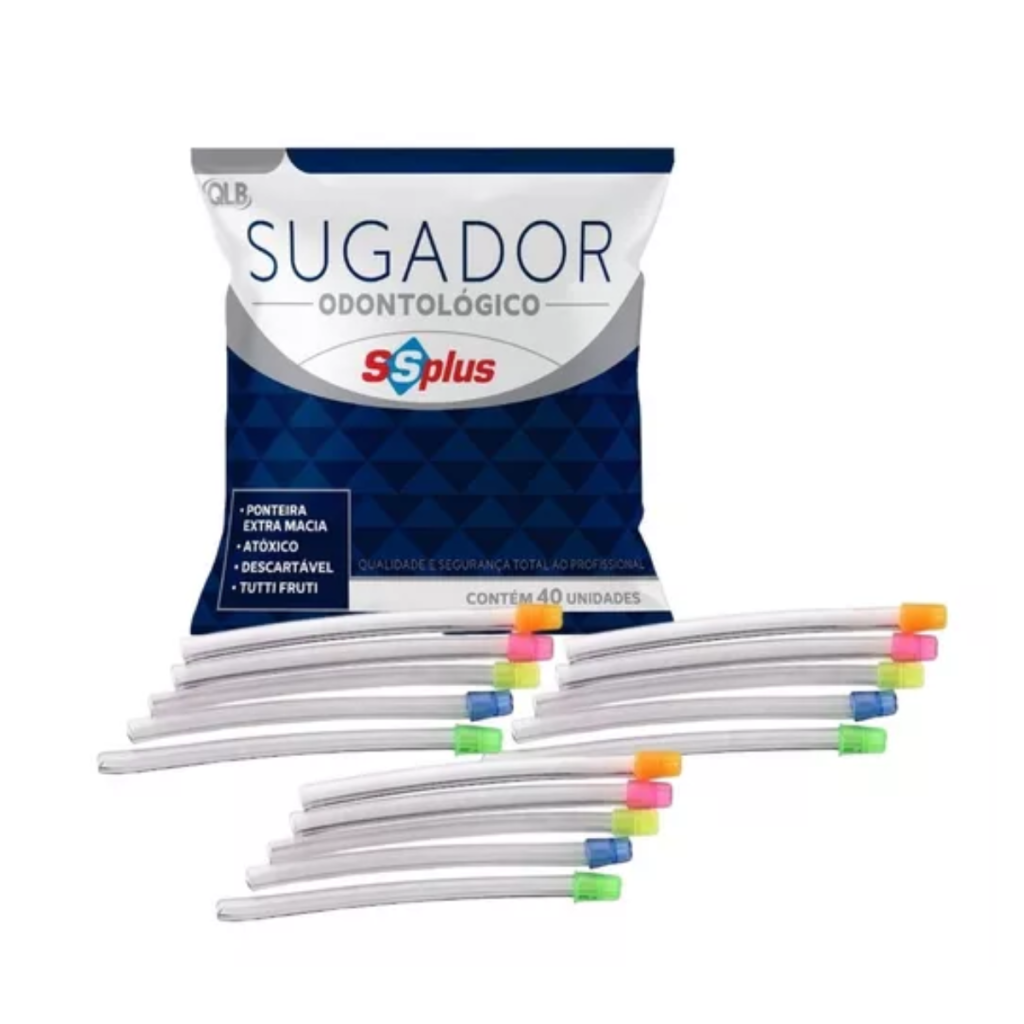 Sugador Descartável - SSPlus - A Dental